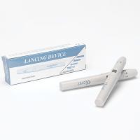 China Disposable Medical Blood Lancet Pen Adjustable 5 Depth Settings Sterile CE FDA for sale