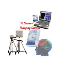 China 16 Channel Portable EEG Machine Wireless Digital Brain Mapping System 20 Spots/s for sale