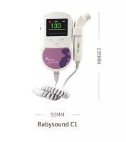 China CONTEC Pocket Fetal Doppler Heart Rate Monitor 50-240 BPM LCD Display 2MHz Probe for sale