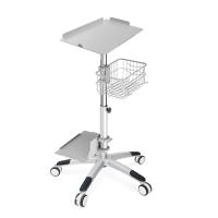 China SPM Medical Trolley Cart Aluminium Alloy Movable Vertical Stand with Adjustable Height 360° Rotation for sale