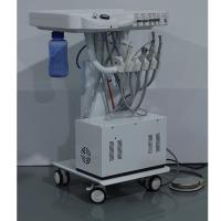 China Electric Veterinary Dental Unit 90 Degree Rotating Tray Mobile with Air Compressor for sale