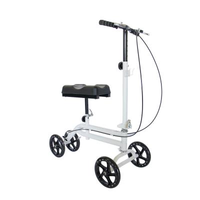 China Lightweight 350 lbs Knee Walker Rollator for Disabled Elderly Mobility Scooter with Adjustable Height for sale