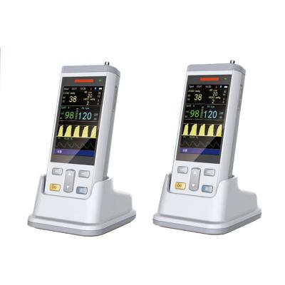 China Handheld Veterinary Blood Pressure Monitor NIBP SPO2 PR 3.5 inch TFT Rechargeable for sale