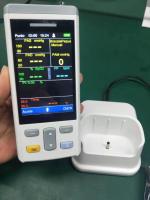 China Handheld Veterinary Blood Pressure Monitor NIBP SPO2 PR 3.5 inch TFT Rechargeable for sale