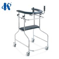 China Kaiyang KY9702 Aluminum Alloy Rolling Walker Rollator 75 kg Capacity 94-138 cm Height for sale