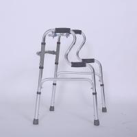 China Folding Lightweight Aluminum Alloy Walking Frame Walker for Disabled 150 kg Capacity for sale