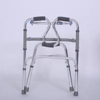China Folding Lightweight Aluminum Alloy Walking Frame Walker for Disabled 150 kg Capacity for sale