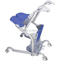 China Aluminum Foldable Stand Aid Walker PU Mattress Rollator 150kg Capacity for sale