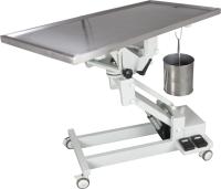 China Electric Veterinary Operating Table 55-100cm Height 304 Stainless Steel 125x60cm for sale