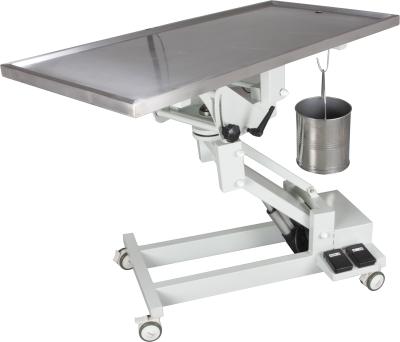 China Electric Veterinary Operating Table 55-100cm Height 304 Stainless Steel 125x60cm for sale