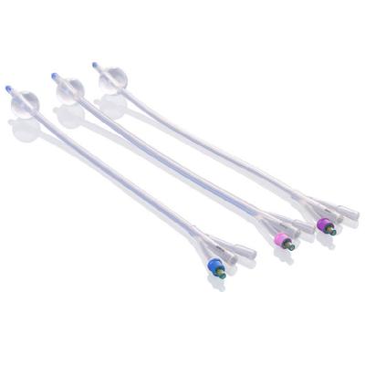 China Silicone Dog Urinary Catheter 24Fr Veterinary Medical Foley Tube for Pets for sale