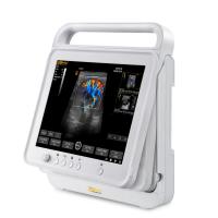 China 12MHz Handheld Veterinary Ultrasound Scanner Convex Array 15 Inch LCD for sale