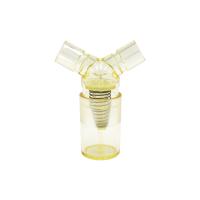 China Polysulfone Water Trap For Oxygen Concentrator Reusable Inline 10mm 30ml for sale