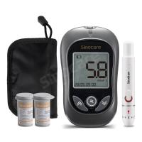 China PVC Non Invasive Blood Glucose Meter Continuous 5s Electronic Blood Sugar Monitor 999 Memory for sale