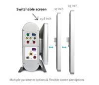China Portable Anesthesia Monitor 15.6 Inch TFT LCD Touch Screen Oxygen Analyzer Veterinary for sale