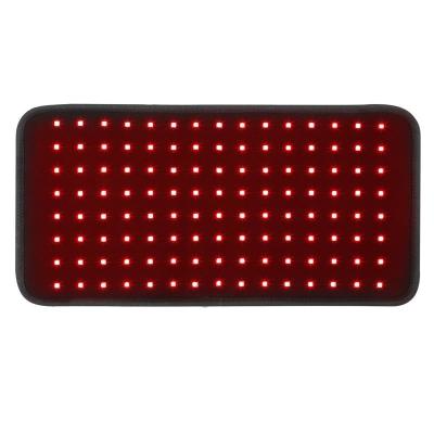 China Infrared Therapeutic Heating Pad 660nm 850nm LED Light Therapy Belt 120 LEDs 16W for sale