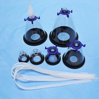 China Veterinary Anesthesia Mask for Small Animals PVC Cone Soft Silicone 6 Sizes 15mm 22mm Connector for sale