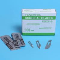 China Disposable Surgical Blades Stainless Steel Scalpel CE Certified 10x10x15cm for sale
