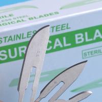 China Disposable Surgical Blades Stainless Steel Scalpel CE Certified 10x10x15cm for sale