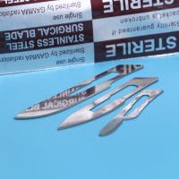 China Disposable Surgical Blades Stainless Steel Scalpel CE Certified 10x10x15cm for sale