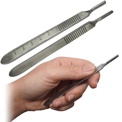 China Stainless Steel Surgical Scalpel Mini Handle Reusable Sharp Cut CE Certified Custom Size for sale