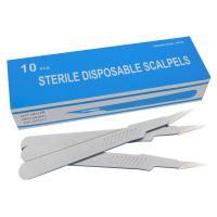 China Disposable Carbon Steel Surgical Blade 12 Sterile Scalpel for Operation Theatre Equipment for sale