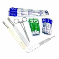 China Disposable Carbon Steel Surgical Blade 12 Sterile Scalpel for Operation Theatre Equipment for sale