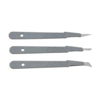 China ZOGEAR BD002 Dental Sterile Disposable Scalpel with Handle CE Certified Carbon Steel for sale