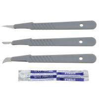 China ZOGEAR BD002 Dental Sterile Disposable Scalpel with Handle CE Certified Carbon Steel for sale