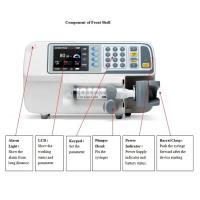 China BMV BHF-610 Veterinary Syringe Pump 3.5 Inch LCD 10ml 20ml High Accuracy Medical Injection for sale