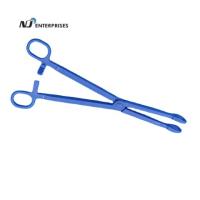 China Disposable Sterile Plastic Surgical Precision Tweezers Medical Clamp Forceps CE Certified for sale