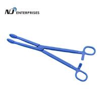 China Disposable Sterile Plastic Surgical Precision Tweezers Medical Clamp Forceps CE Certified for sale