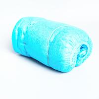 China Disposable Medical Isolation Shoe Cover 40cm PP CPE CE Certified for sale