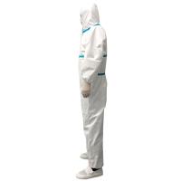 China Disposable Antibacterial Protective Coverall Suit S-XXXL CE Certified for sale