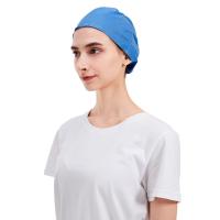 China Disposable Surgical Caps Nonwoven Double Elastic Scrub Caps CE Certified OEM Size for sale