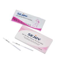 China HCG Pregnancy Test Kit Cassette Midstream Urine 3mm 99% Accuracy CE 510K for sale