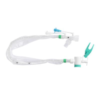 China Closed Suction Catheter PVC 16fr Single Use 72h System CE Approved Medical Supplies for sale