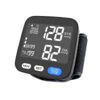 China Digital Wrist Blood Pressure Monitor CE ISO 2x90 Memory LCD Screen Automatic BP Machine for sale