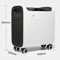 China 220V Portable Oxygen Concentrator 10LPM 95% Purity Mini Respirator Machine with LED Display for sale
