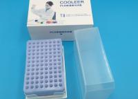 China 96 Well PCR Cooling Block 0.2ml , 0.5ml PCR Cooler Rack for sale