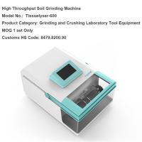 China High Throughput Soil Grinding Machine 8x50ml 6x100ml Laboratory Grinder for sale