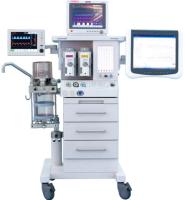 China 20-1500ml Anaesthetic Cart CO2 Flow Sensor Anesthesia Machine for sale