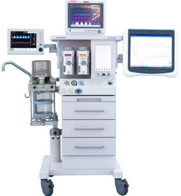 China 20-1500ml Anaesthetic Cart CO2 Flow Sensor Anesthesia Machine for sale
