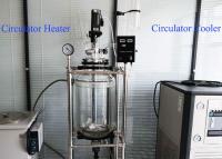 China Borosilicate Glass Reflux Condenser Tube 0-120rpm Chemistry Distiller for Lab Distillation Column for sale