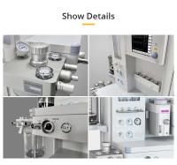 China AFKMED 7200A Anesthesia Machine 1600mL Tidal Volume Multi Gas Monitoring Mobile Cart CE for sale