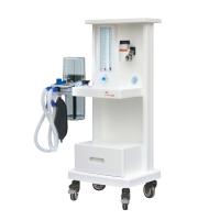 China 1500ml Breathing Circuit Anesthesia Machine Trolley Instrument 60 CmH2O SIMV for sale