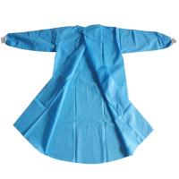 China 45GSM Level 2 SMS Non Woven Disposable Isolation Surgical Gown Autoclavable CE for sale