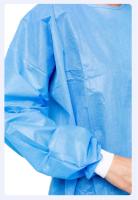 China 45GSM Level 2 SMS Non Woven Disposable Isolation Surgical Gown Autoclavable CE for sale