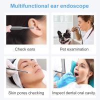China IP68 3.9mm Three In One Ear Endoscope Camera Otoscope 67 Degree for Android PC for sale