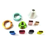 China Silver Anodized CNC Precision Machined Aluminum Parts with 0.002mm Tolerance and 0.05mm Outer Cycle for sale